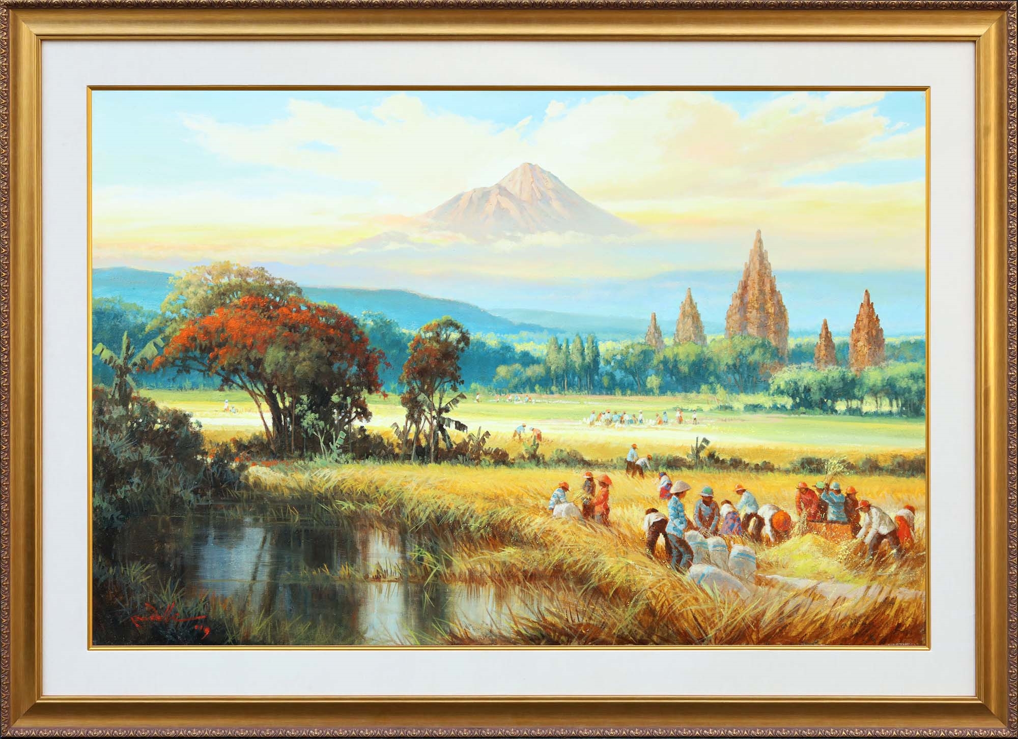 Pardoli Fadli | Simponi Prambanan-Seri Panen Raya (2019) | MutualArt
