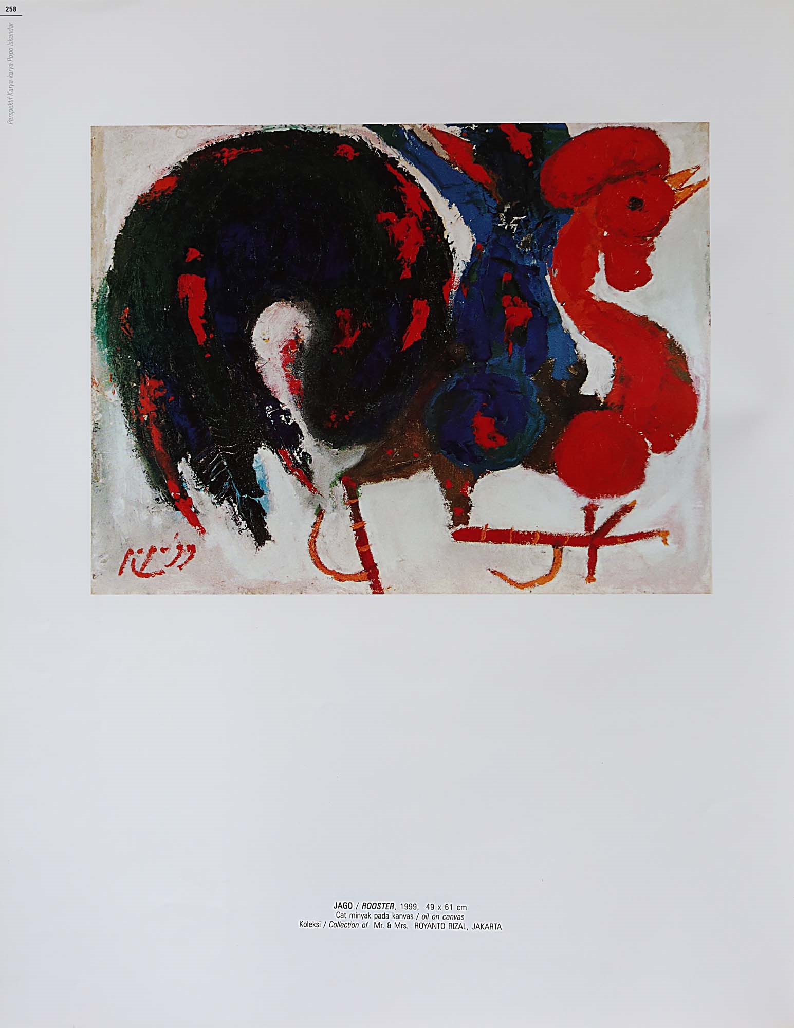 Popo Iskandar | Rooster (1999) | MutualArt