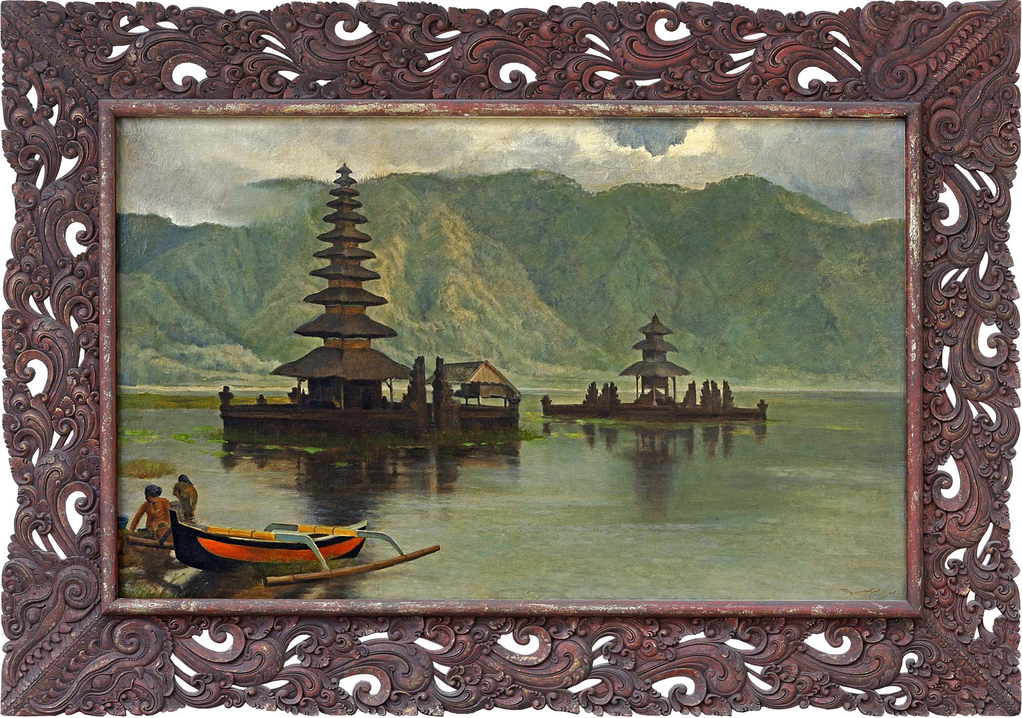 Dullah | Pura Ulun Danu Beratan Bedugul | MutualArt