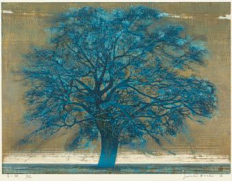 Joichi Hoshi | Blue tree | MutualArt