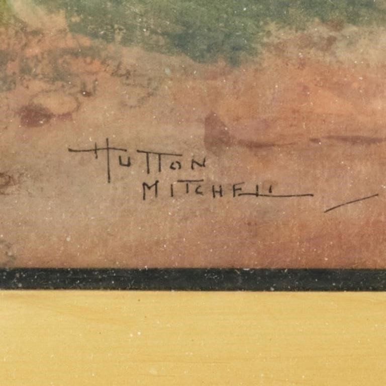 Hutton Mitchell | A shepherd | MutualArt