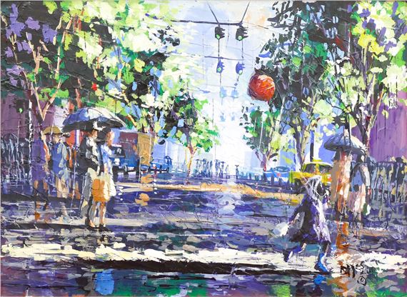 Danny Mayes | Seattle Shoppers | MutualArt