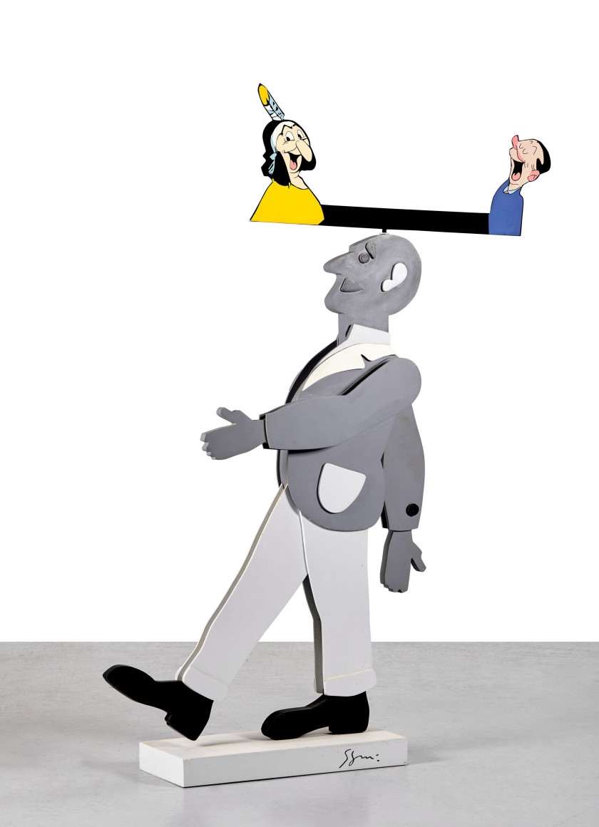 Antonio Seguí | Hommage à Dante Quinterno (2003) | MutualArt