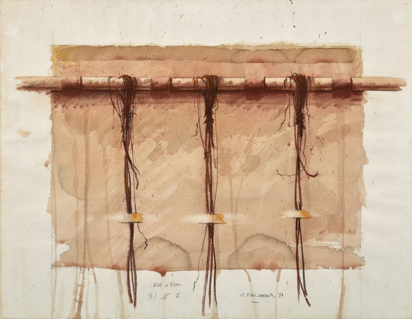 Gérard Titus-Carmel | Douze notes d'hiver - Dessin II - II (1977 ...