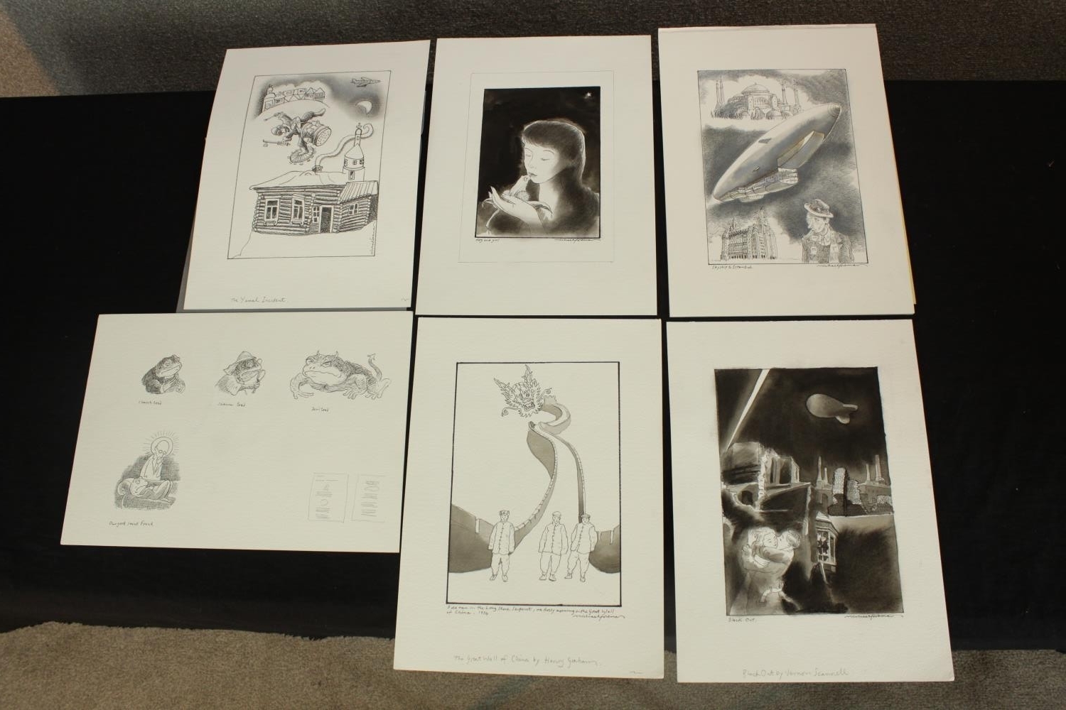 Michael Foreman | Viking shipwreck | MutualArt