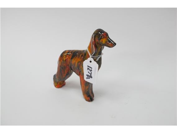 Anita Harris | Anita Harris Model of an Afghan Hound | MutualArt