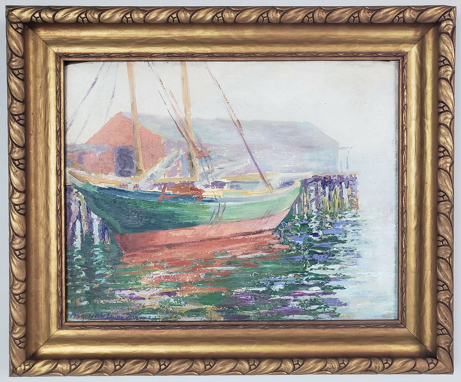 Henrietta Dunn Mears | “Marina Dock” | MutualArt