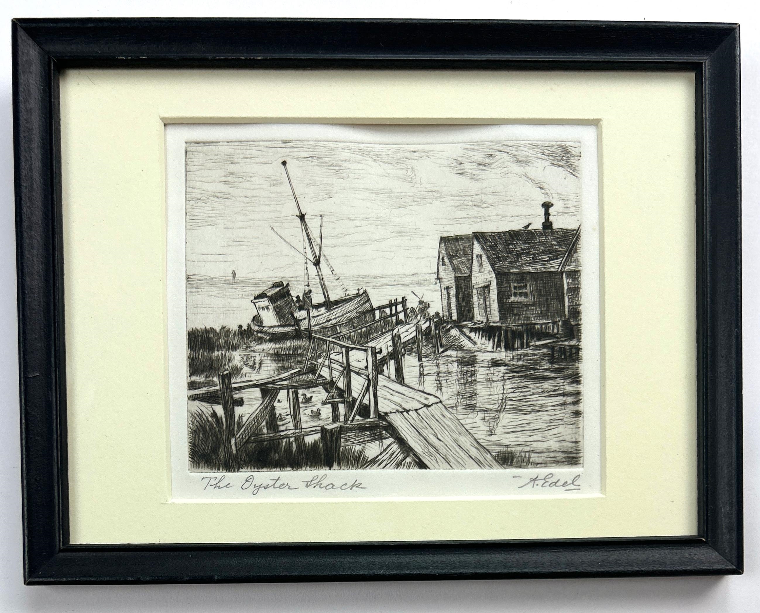 Albert Edel | The Oyster Shack (Early 20) | MutualArt