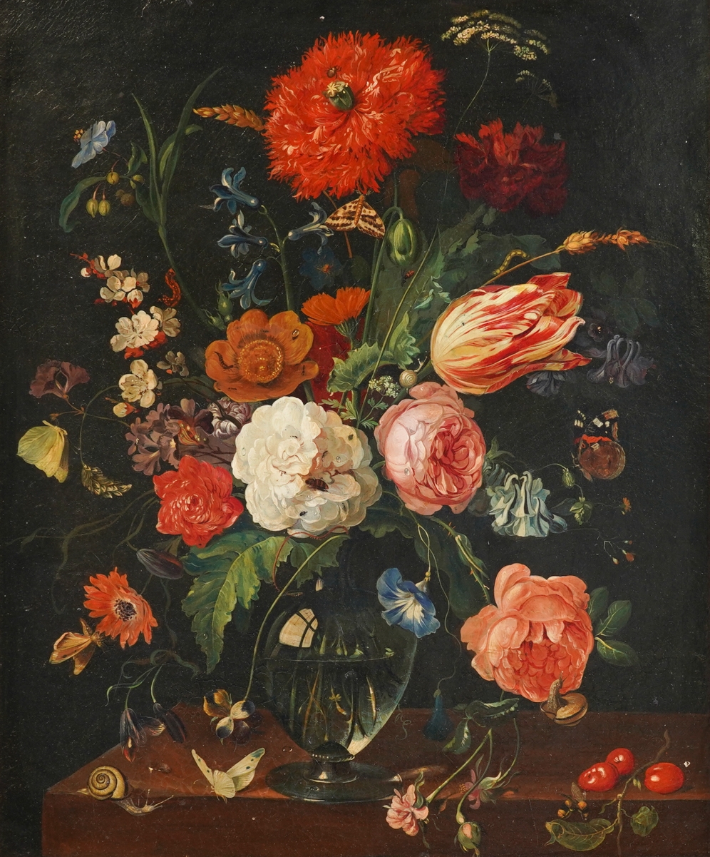 Jan Van Os | Still life of flowers in a vase | MutualArt