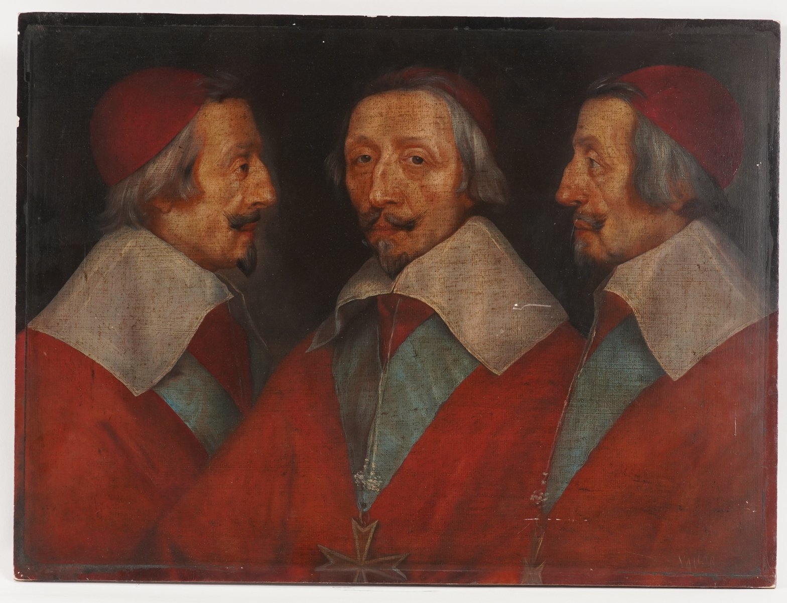 Philippe de Champaigne | Cardinal Richelieu from Three Angles | MutualArt