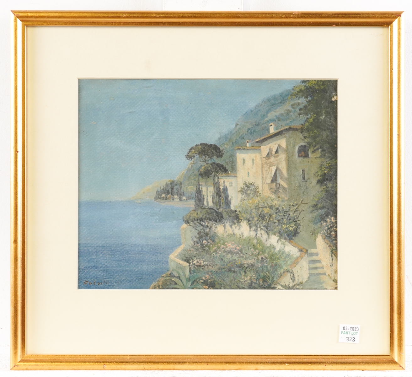Percival Hall | A gondolier in the Venetian lagoon | MutualArt