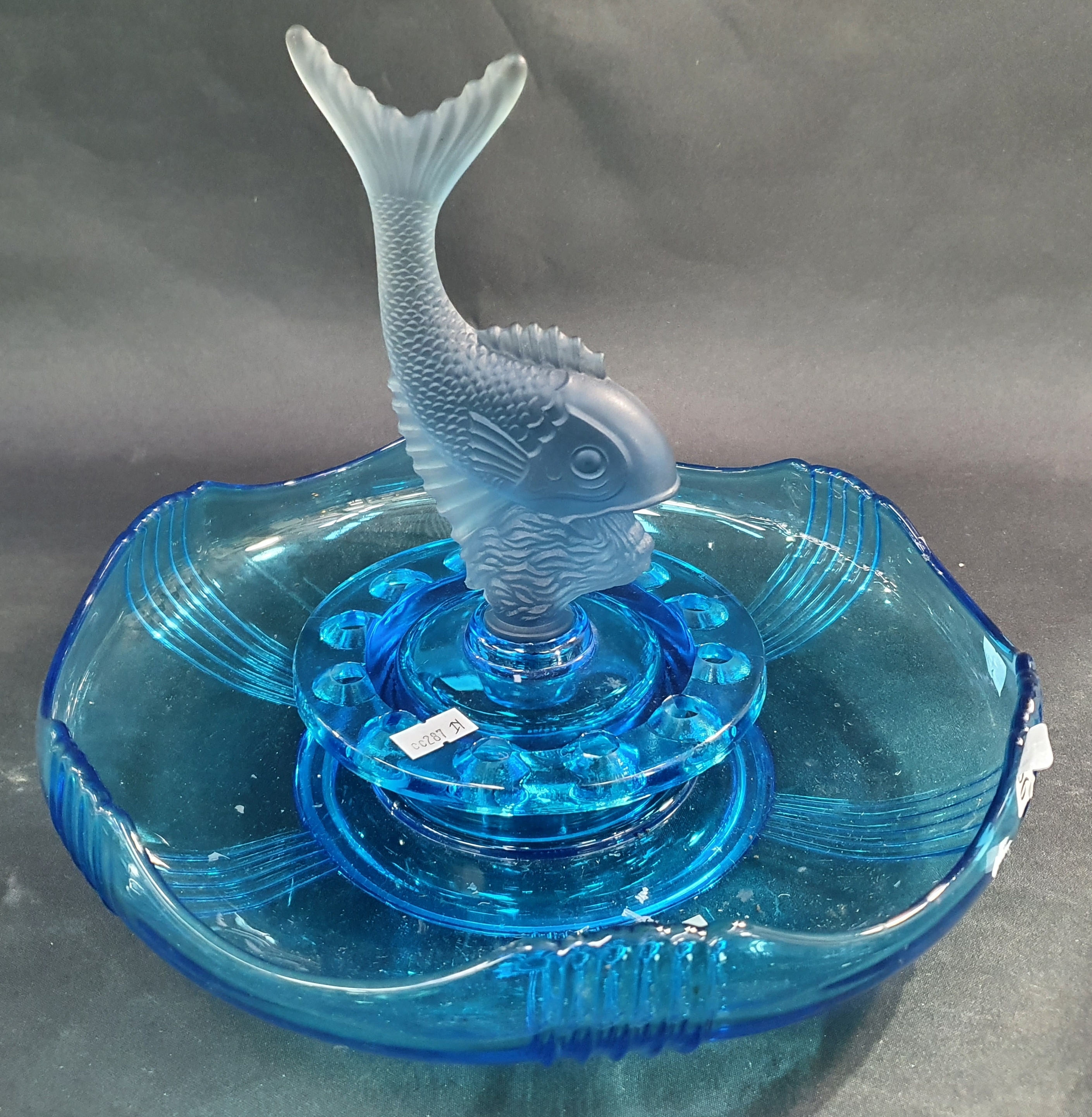 Josef Inwald | FLOAT BOWL WITH FISH FIGURE | MutualArt