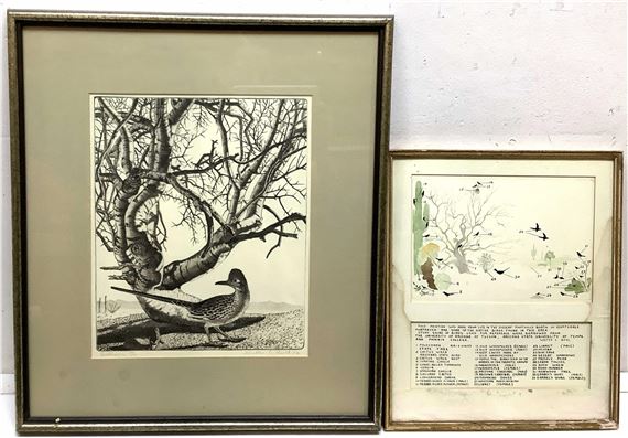 Walter E. Bohl | Scottsdale Birds; Listening | MutualArt