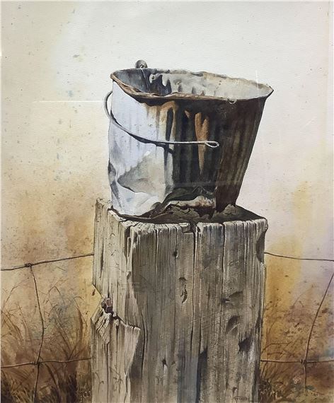 Charles Frizzell | Portrait of a Native American | MutualArt