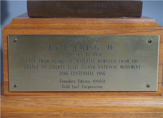 Frédéric-Auguste Bartholdi | Statue of Liberty (1986) | MutualArt