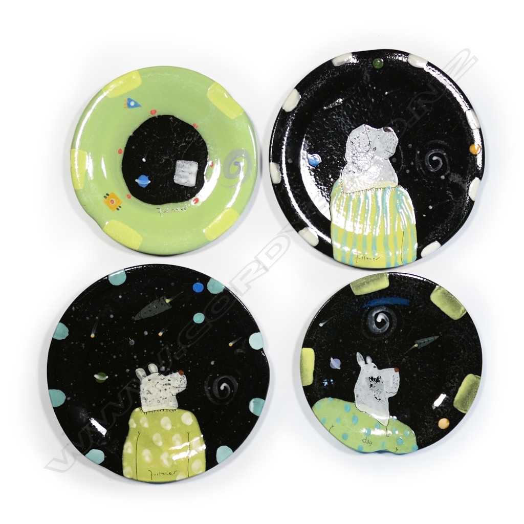 Steve Fullmer | Four Steve Fullmer plates | MutualArt