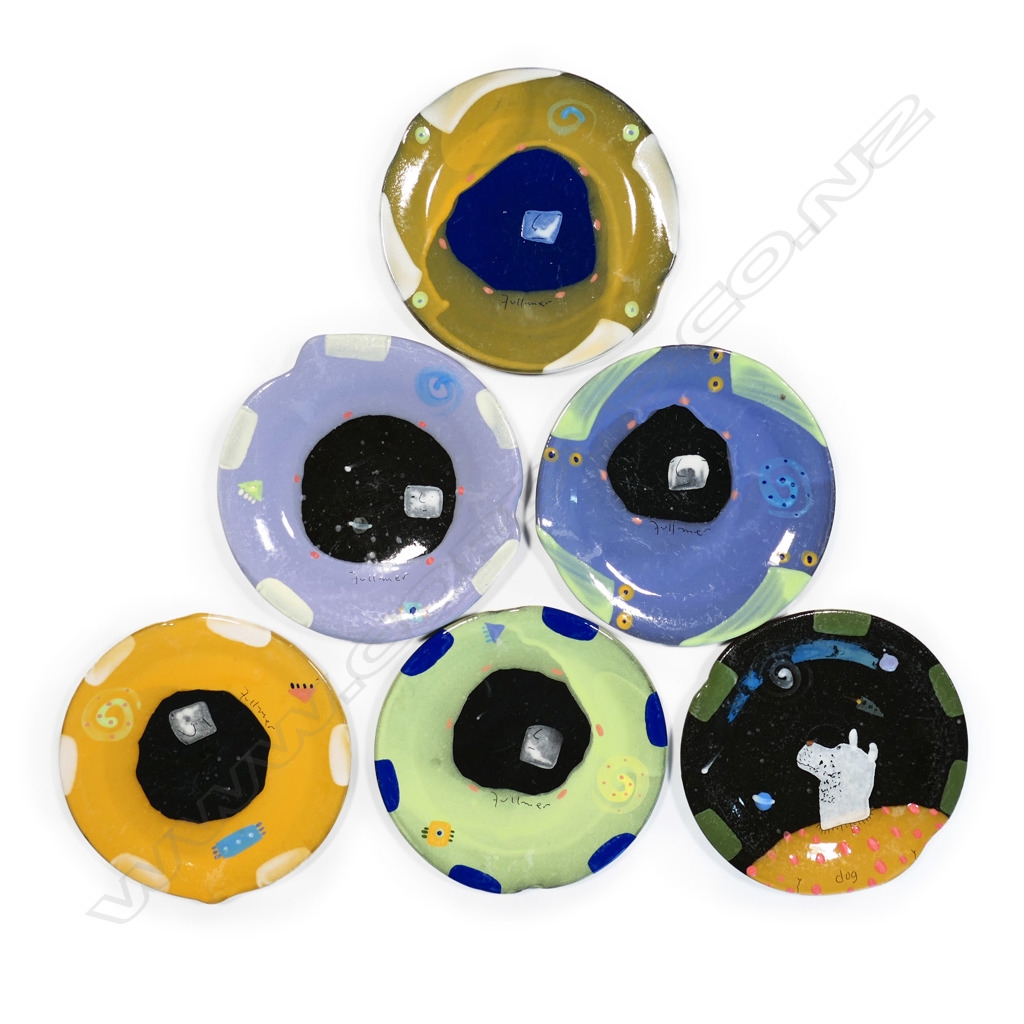 Steve Fullmer | Four Steve Fullmer plates | MutualArt