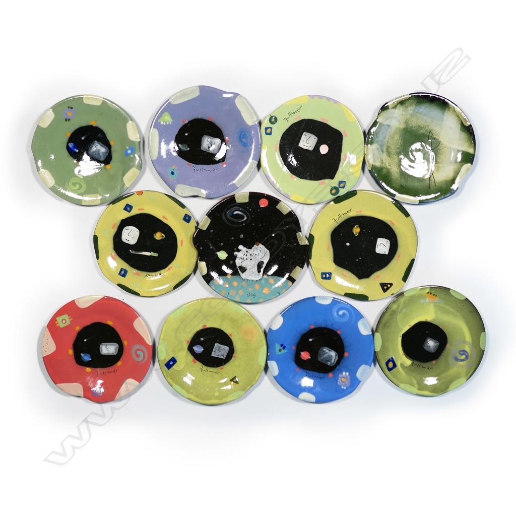 Steve Fullmer | Eleven Steve Fullmer side plates | MutualArt