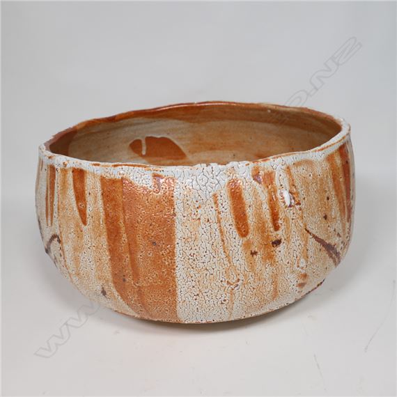 Elena Renker | Elena Renker large and impressive shino glaze bowl ...