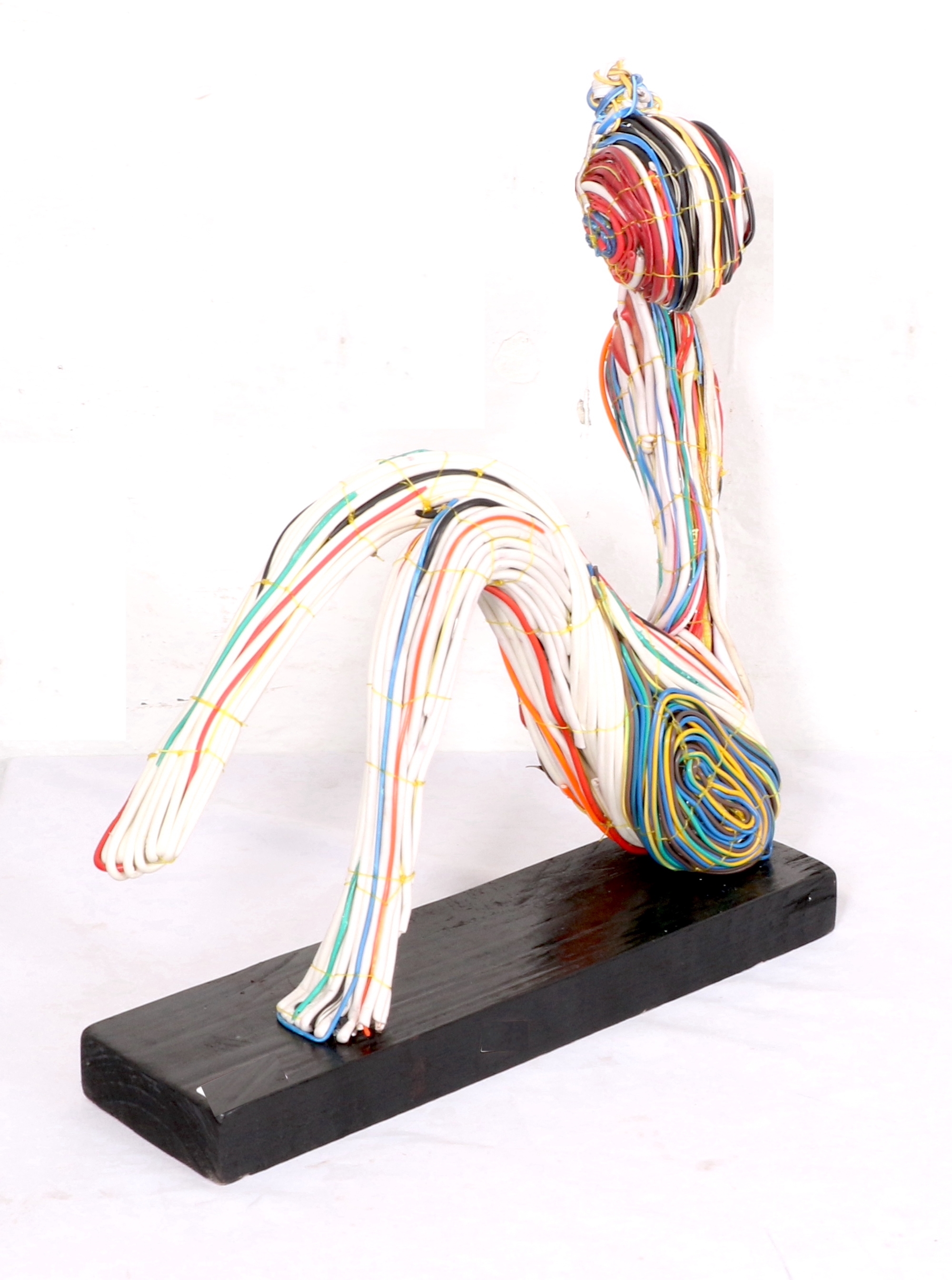 Kelvin Dube | ABSTRACT HUMAN FIGURE SITTING POSE | MutualArt