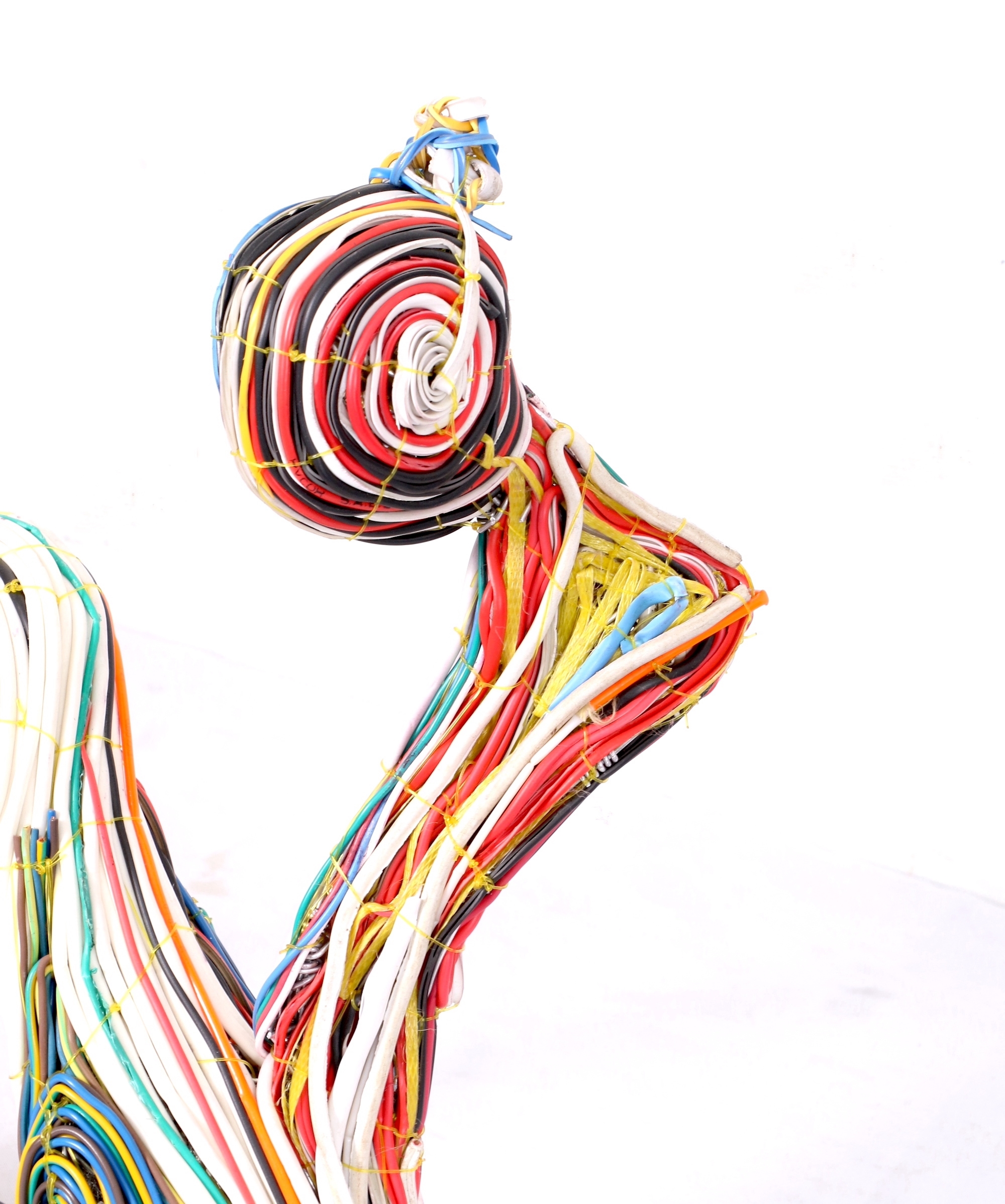 Kelvin Dube | ABSTRACT HUMAN FIGURE SITTING POSE | MutualArt