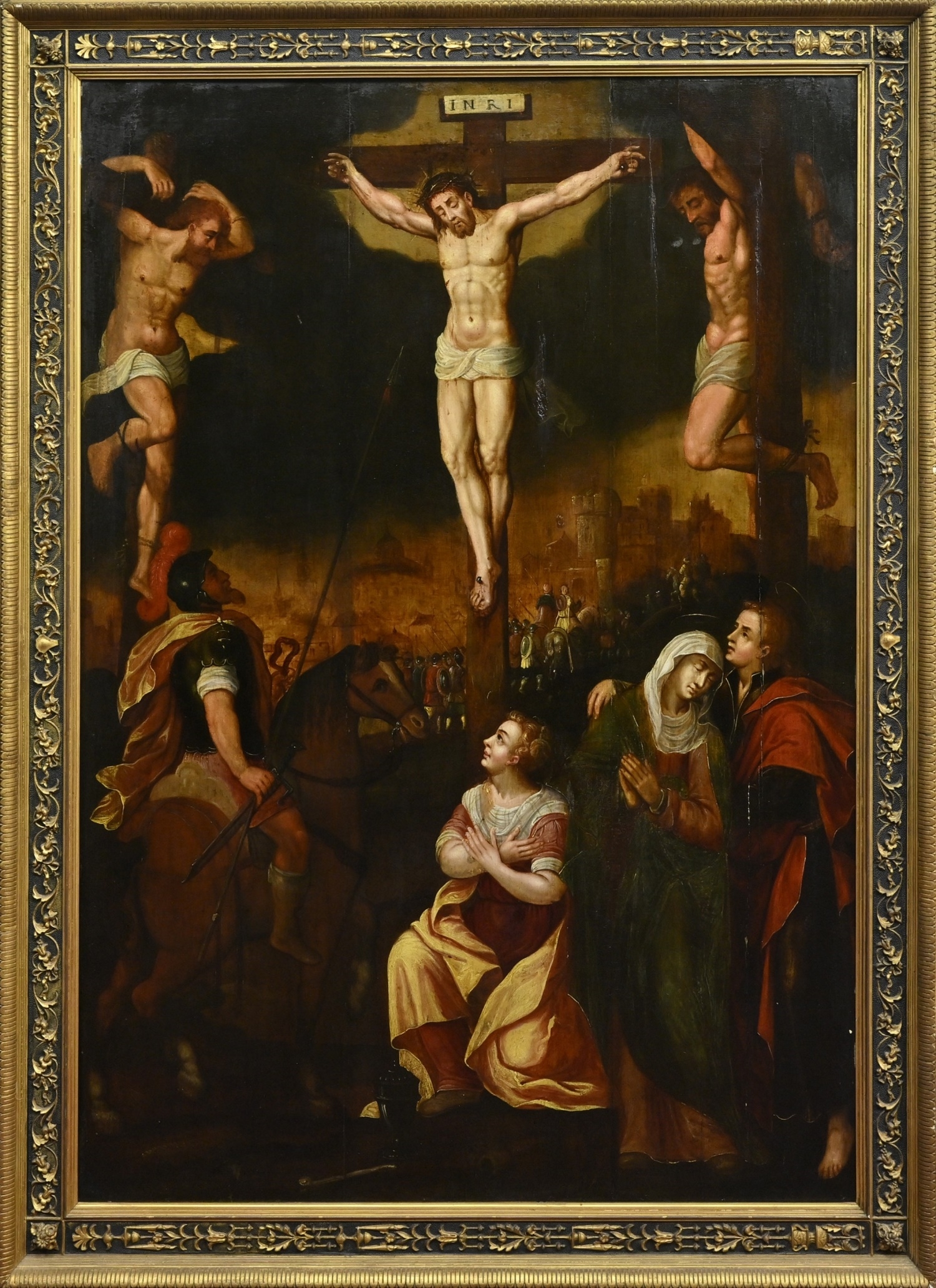 Flemish School 17th Century | THE CRUCIFIXION | MutualArt