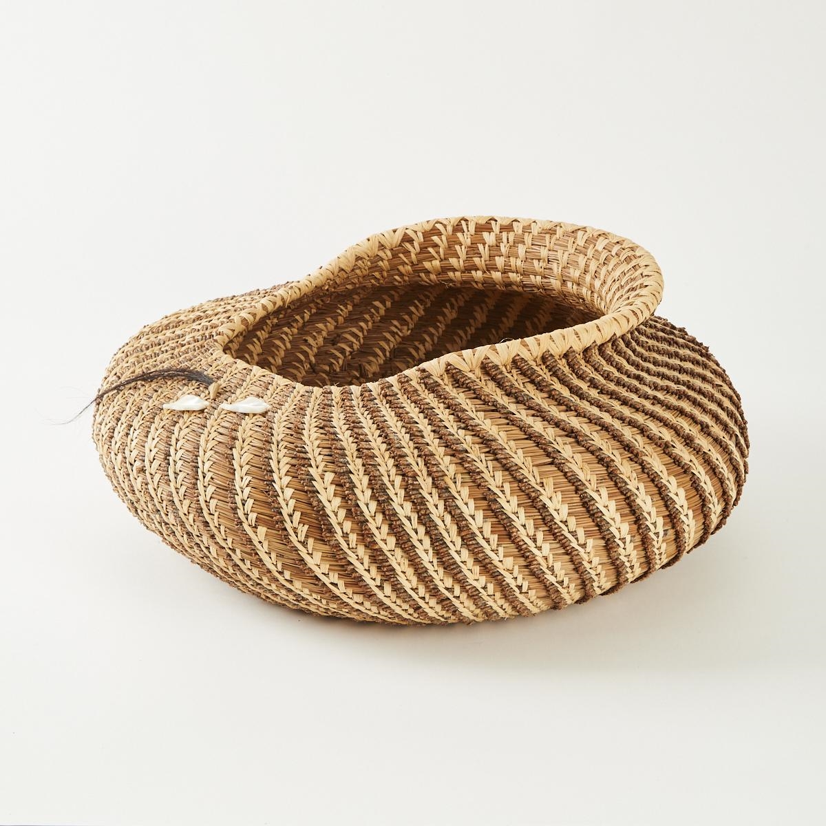 Luwana Wanaisie | A Pine Needle Basket (Circa 1994) | MutualArt