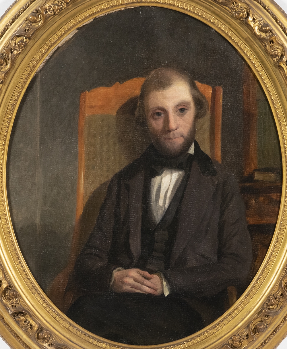 George Henry Durrie | Possible Self-Portrait of George Henry Durrie ...