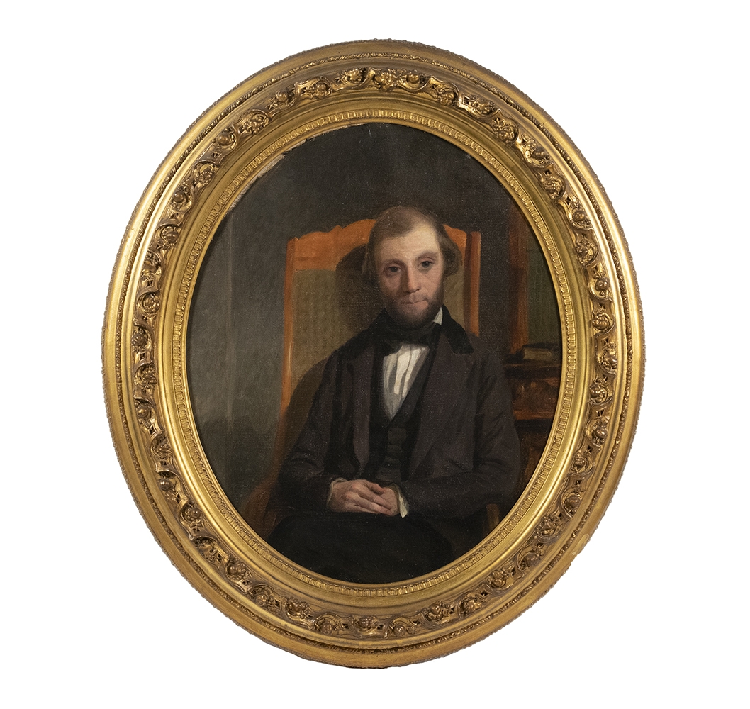 George Henry Durrie | Possible Self-Portrait of George Henry Durrie ...