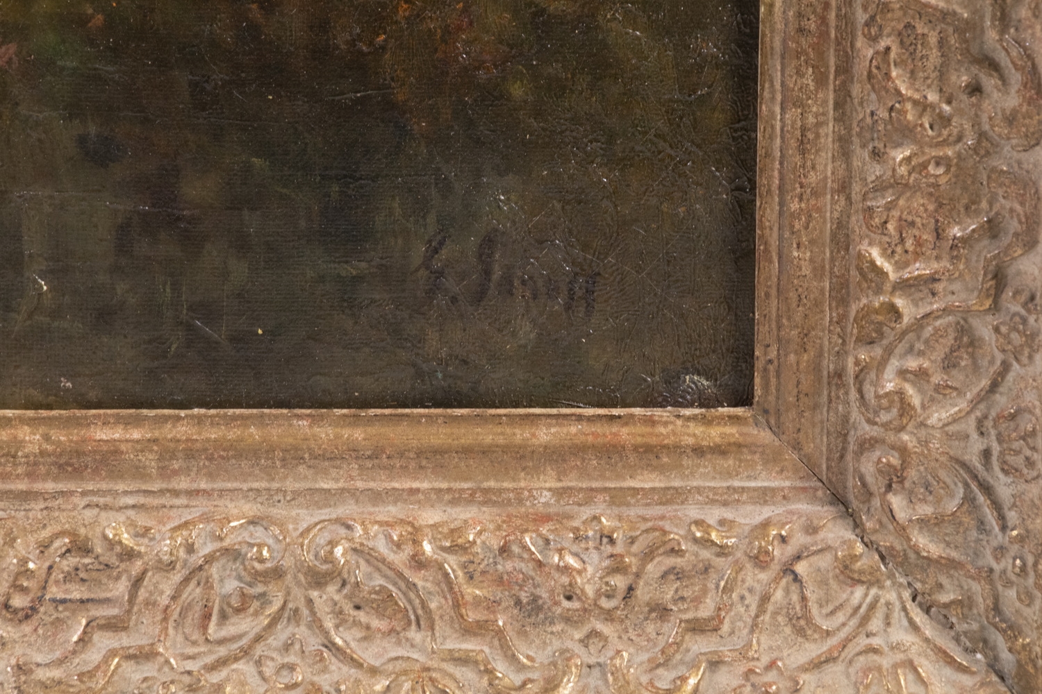 George Inness, Jr. | New Jersey Landscape with Woman Standing Under ...