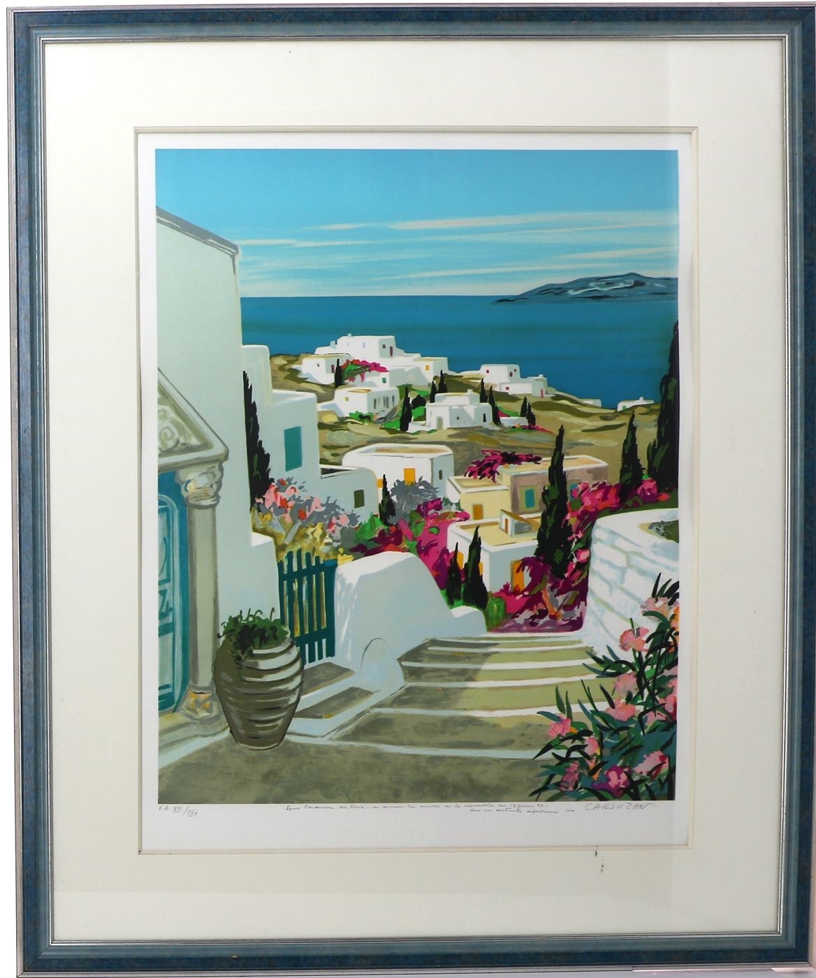 Jean-Claude Carsuzan | Paysage de Grèce | MutualArt