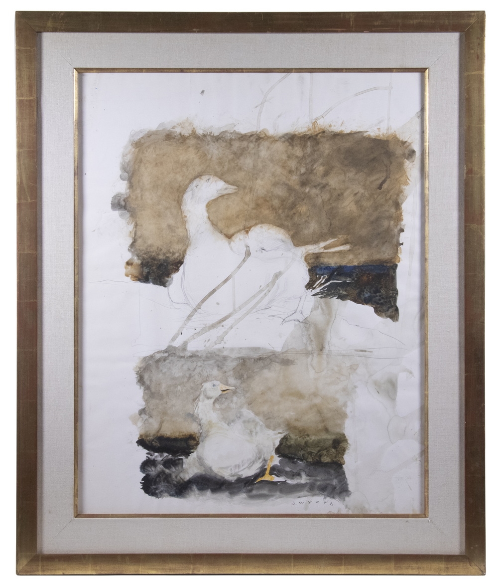 Jamie Wyeth | ORCA BATES (1990) | MutualArt