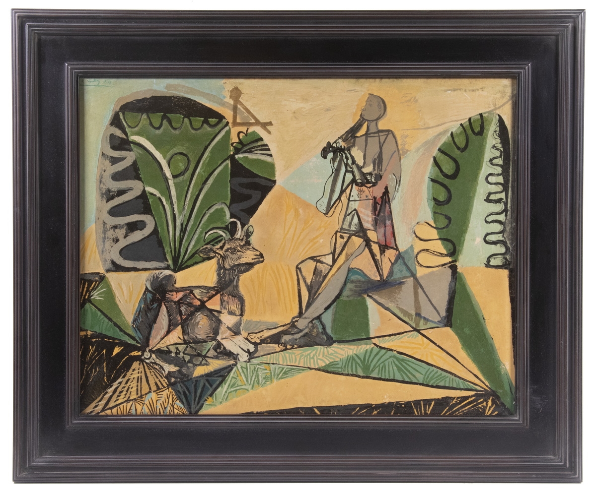 Pablo Picasso | Very Rare Violinist and Ram | MutualArt