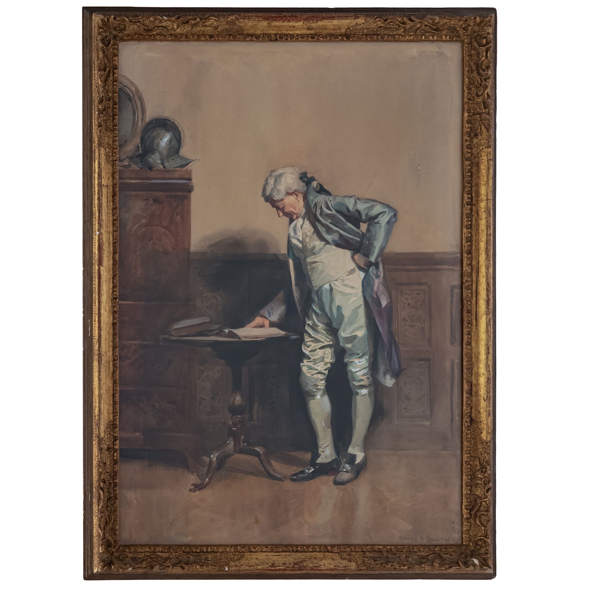 Albert Henry Collings | THE BLUE CLOAK | MutualArt