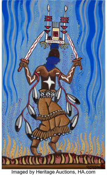 Mahlon Blaine | Mountain Spirit Apache (1959) | MutualArt