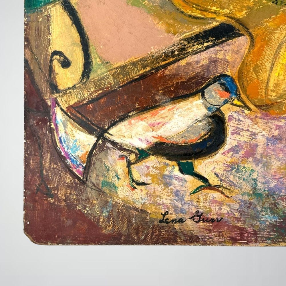 Lena Gurr | A Harp Player | MutualArt