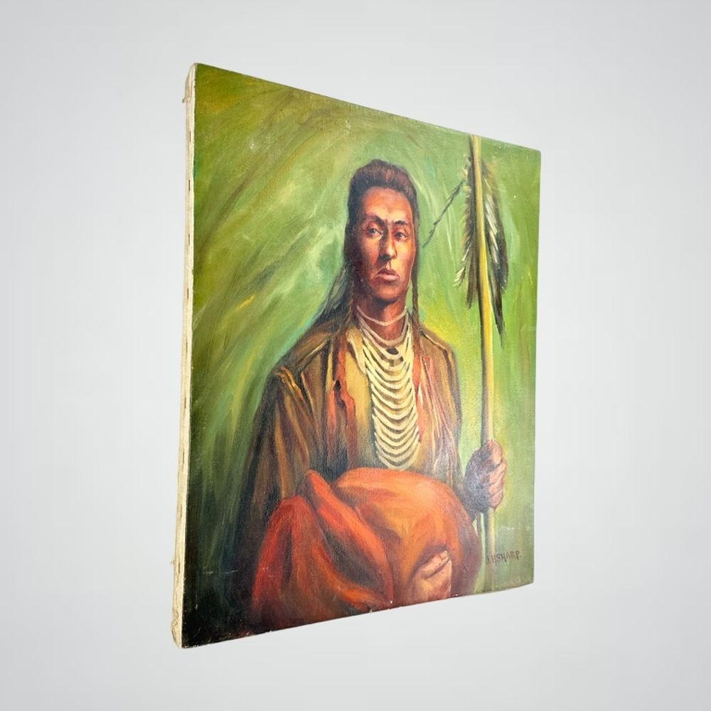 Joseph Henry Sharp | Indian Man (21) | MutualArt