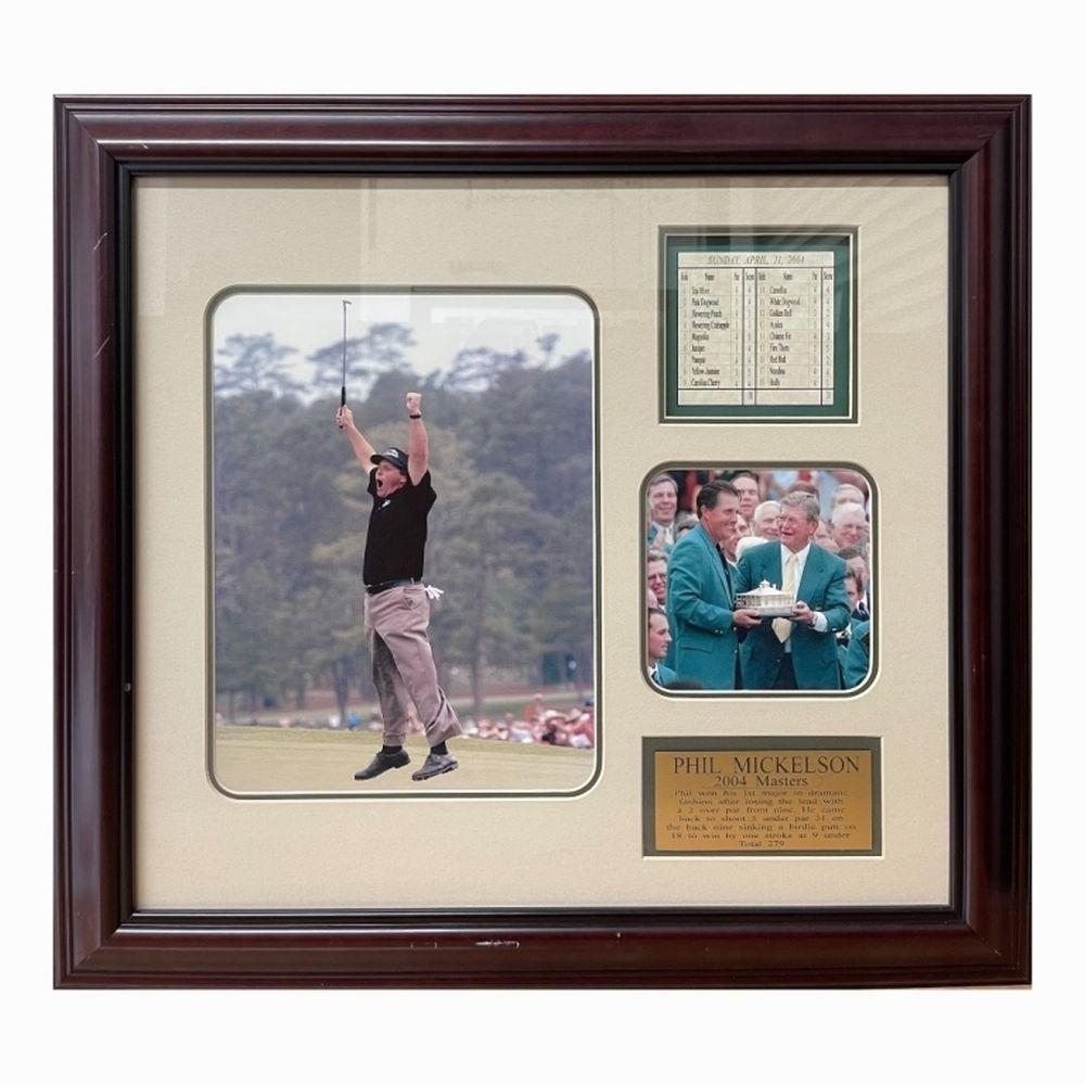 Phil Mickelson | Masters Champion Golf Collage (2004) | MutualArt