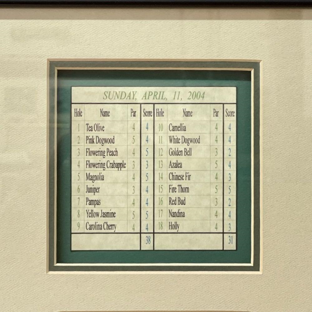 Phil Mickelson | Masters Champion Golf Collage (2004) | MutualArt