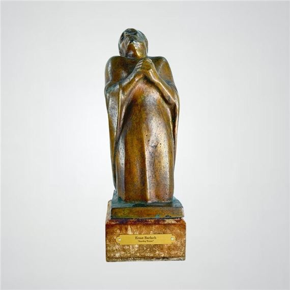 Ernst Barlach | A beseeching woman | MutualArt