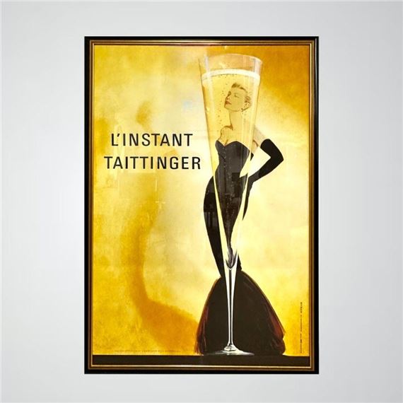 Grace V. Kelly | L'Instant Tattinger Poster (1980) | MutualArt