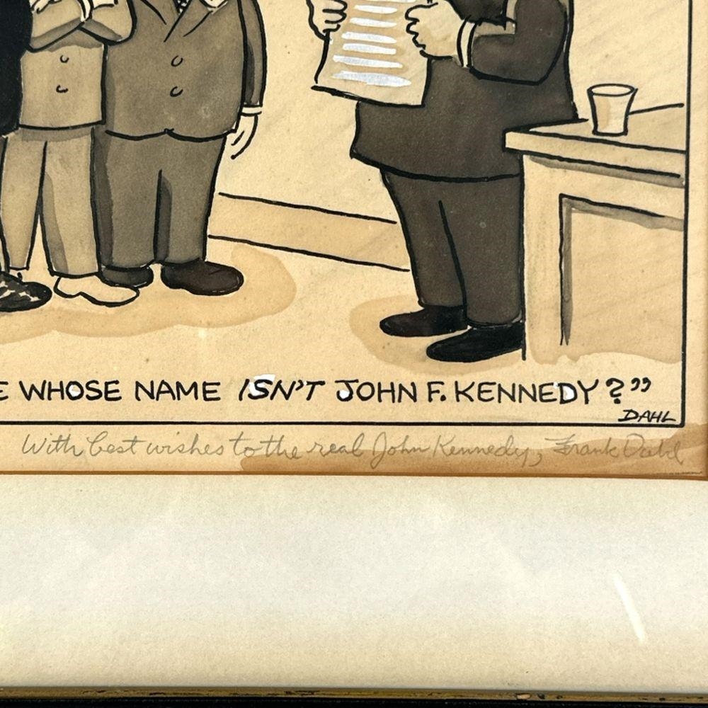Frank Dahl | Political Cartoon (1956) | MutualArt