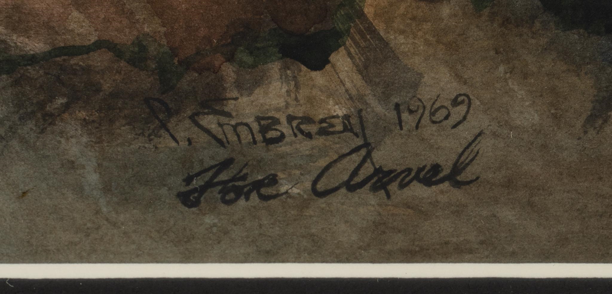 Carl Rice Embrey | Eulogy to Arvel Mayo (1969) | MutualArt