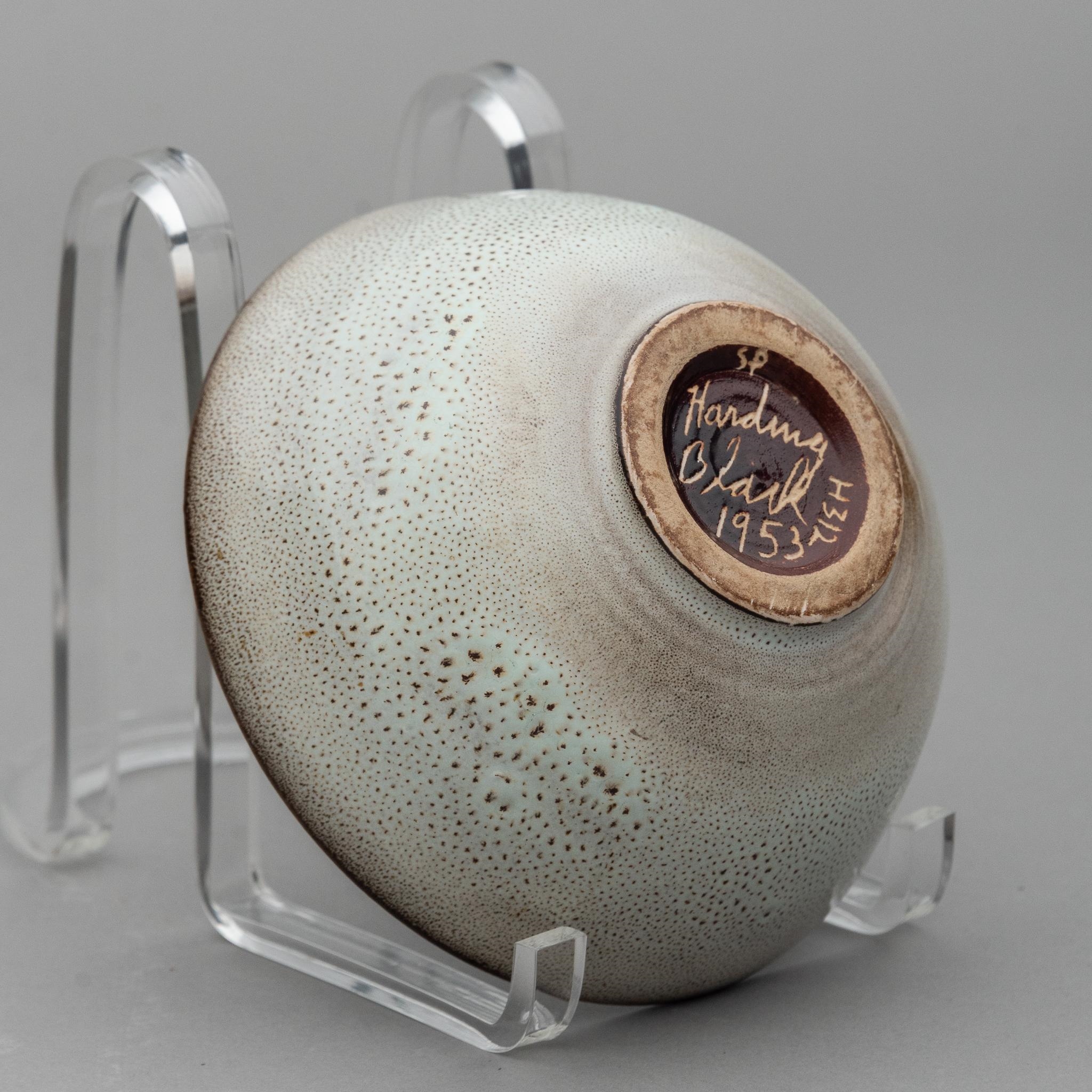 Harding Black | Oilspot Bowl (1953) | MutualArt