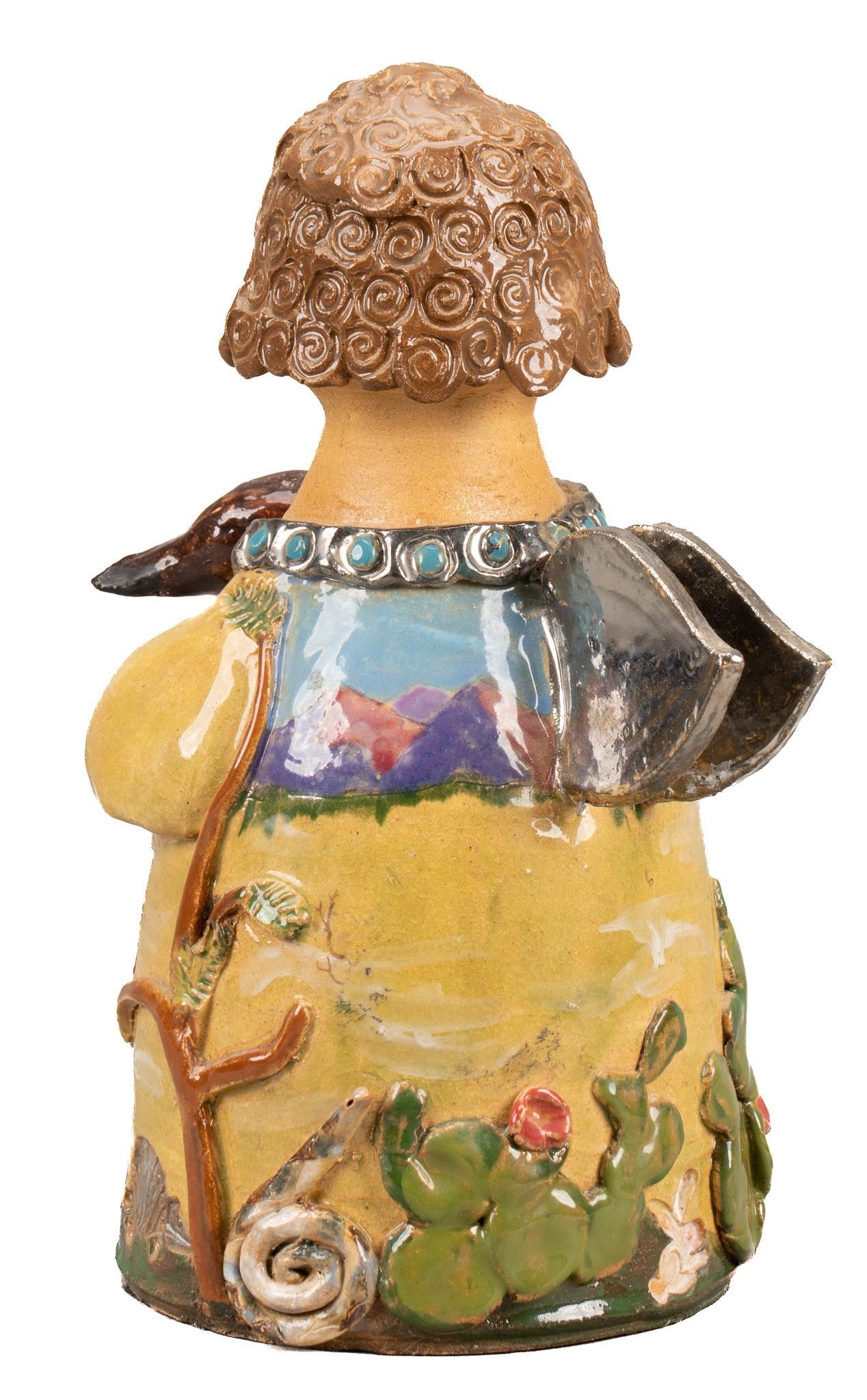 Nancy Pawel | Southwest Angel with Quail | MutualArt