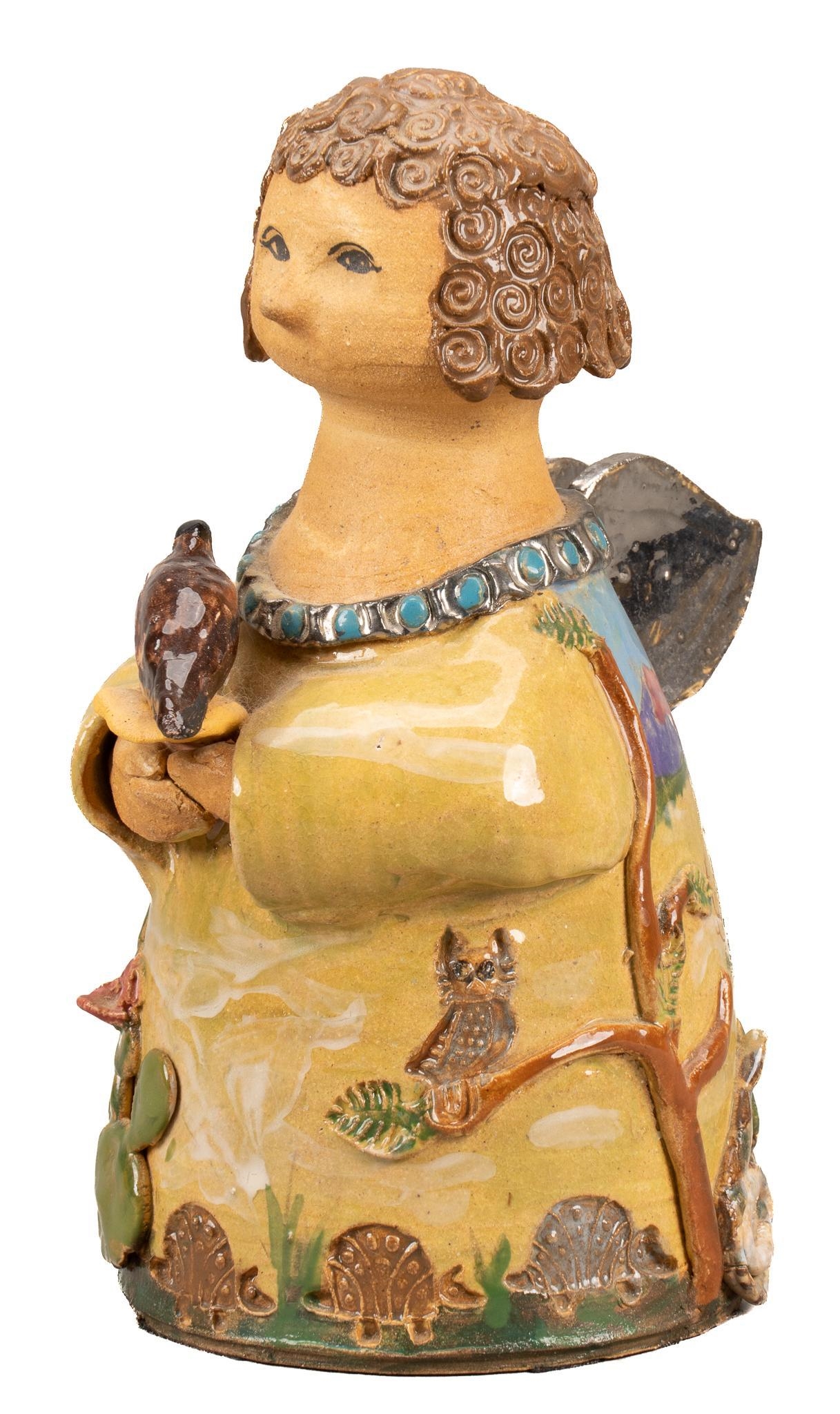Nancy Pawel | Southwest Angel with Quail | MutualArt