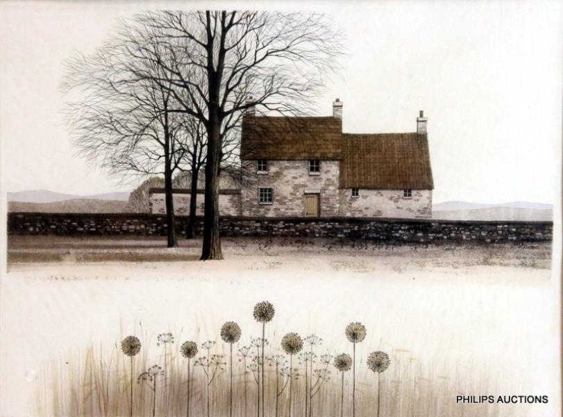 Kathleen Caddick | Moorland Cottage (1976) | MutualArt