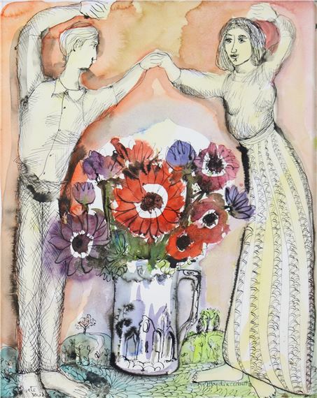 Lydia Corbett | Boy and Dove | MutualArt