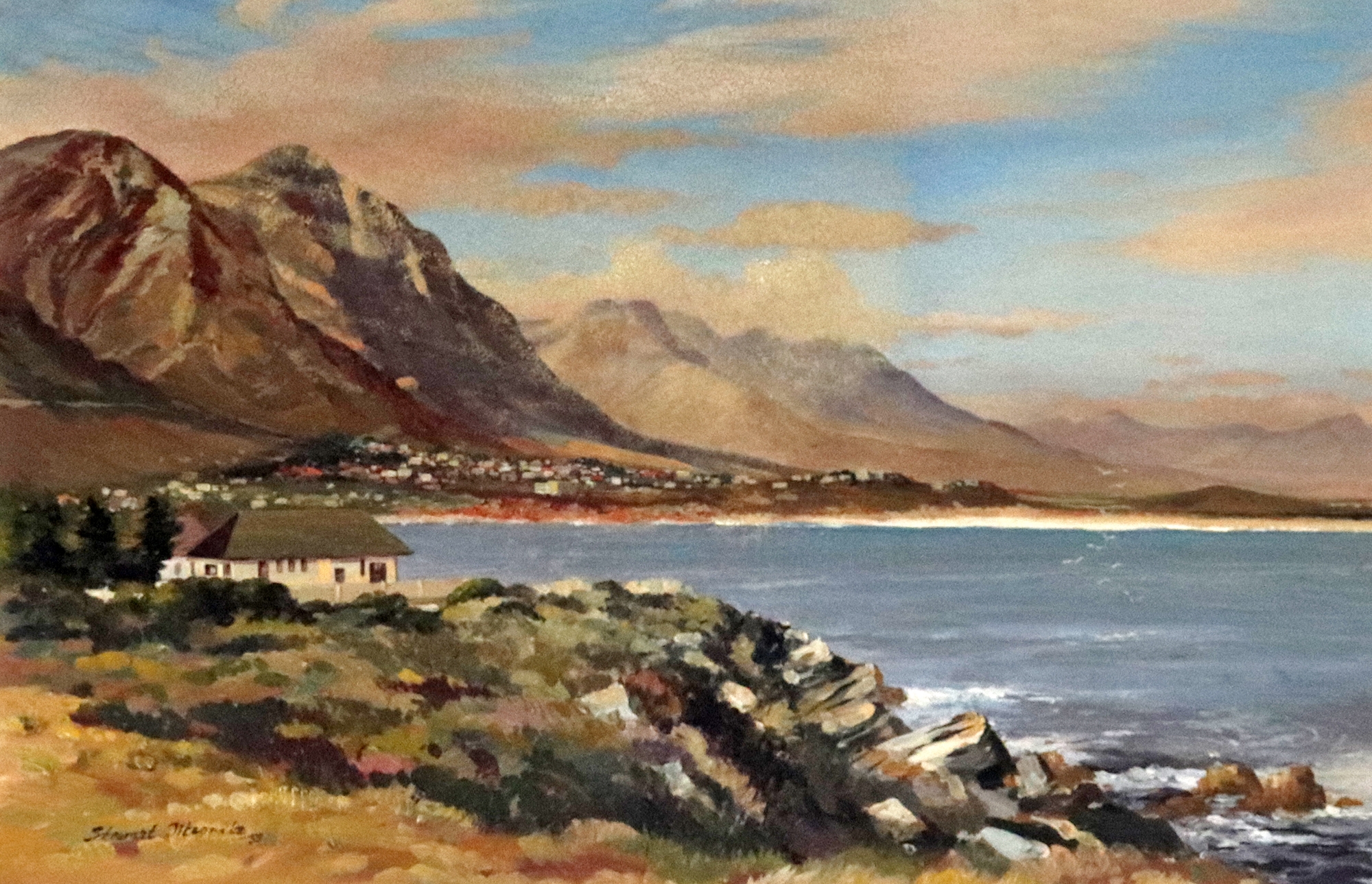 Stewart Titcombe | VIEW OF CAPE MOUNTAINS | MutualArt