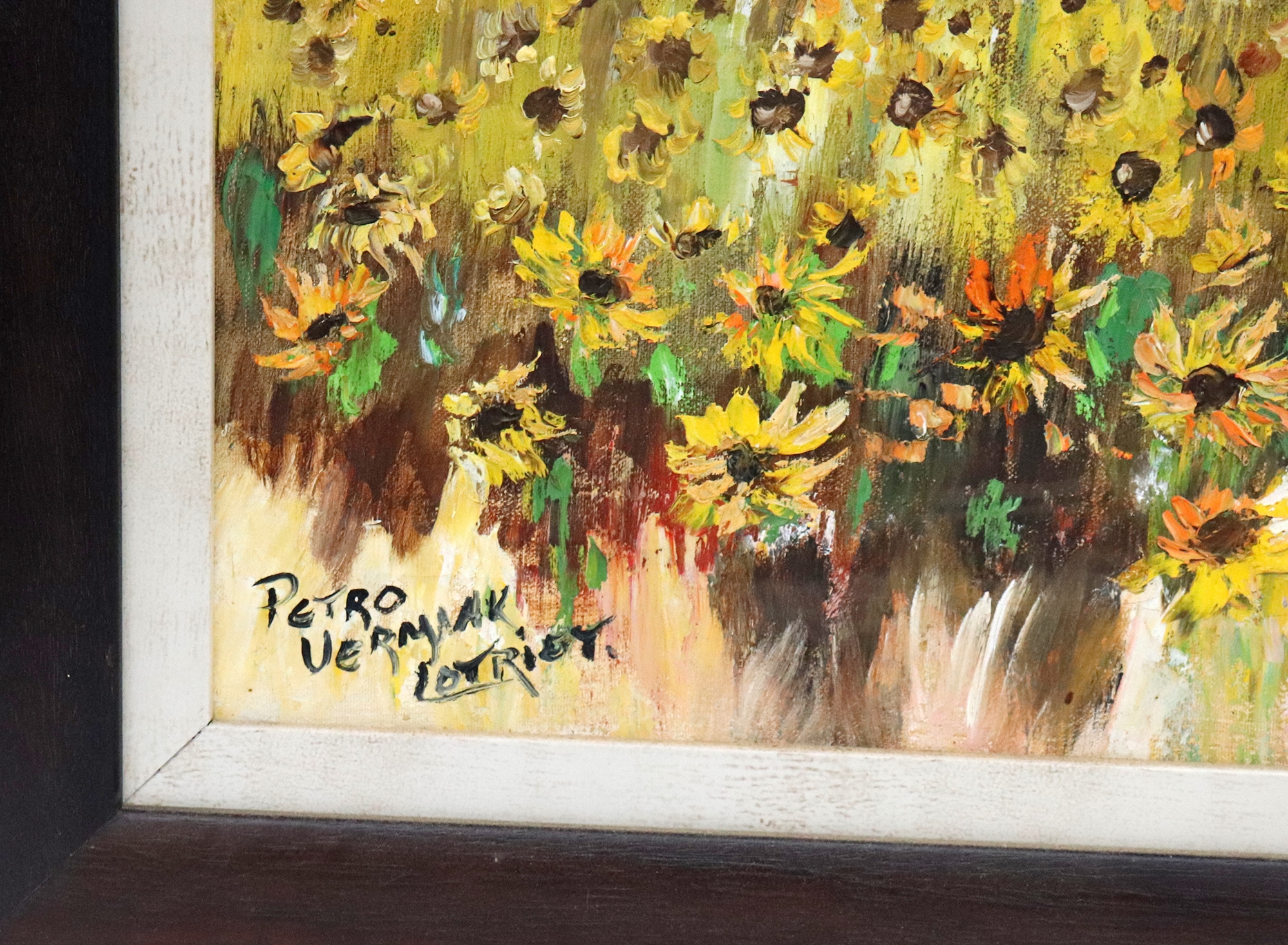 Petro Vermaak Lotriet | SUNFLOWER LANDSCAPE | MutualArt